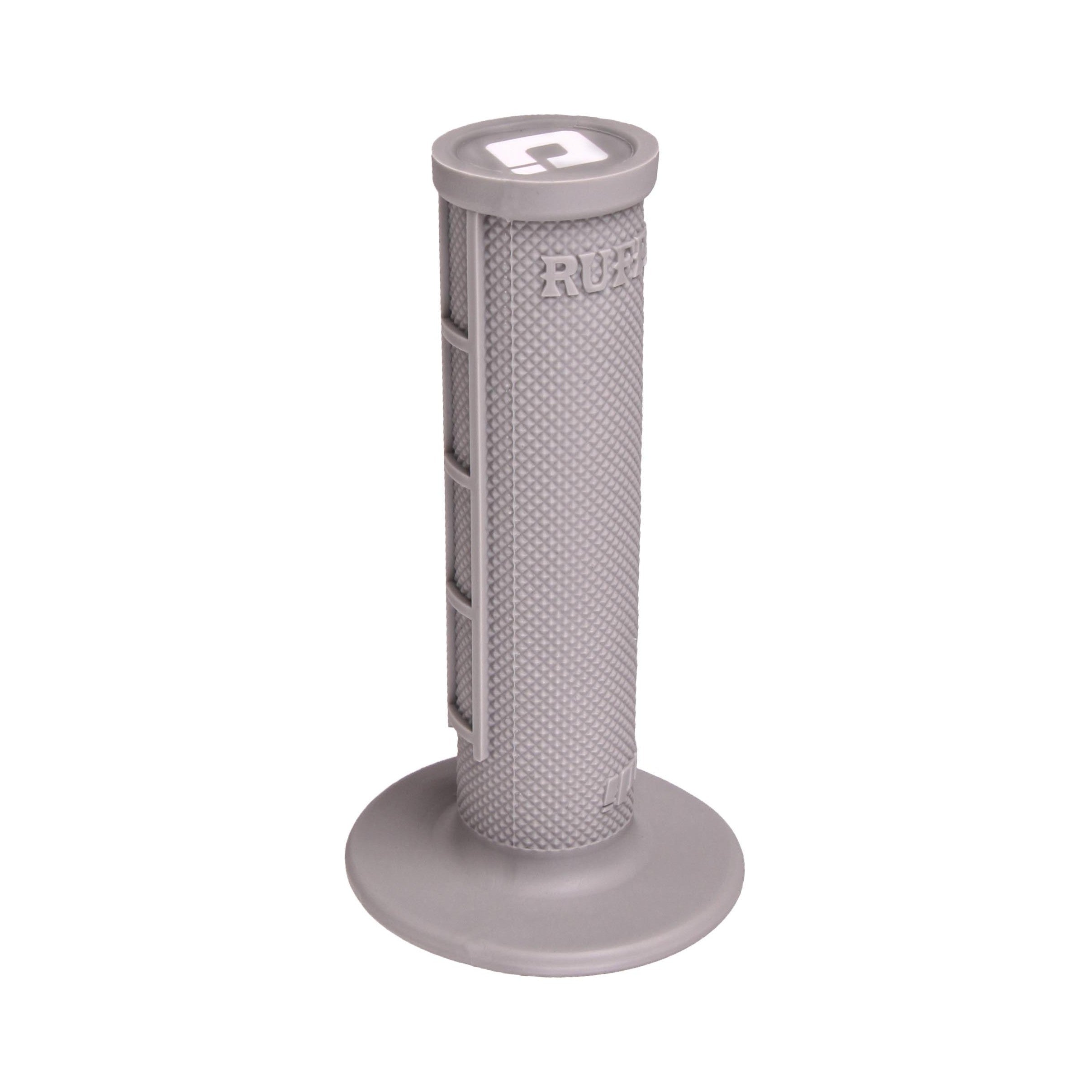 ODI HALF WAFFLE LOCK-ON GRIP GREY/SOFT COMPOUND - 206-1091 – DDRV.com