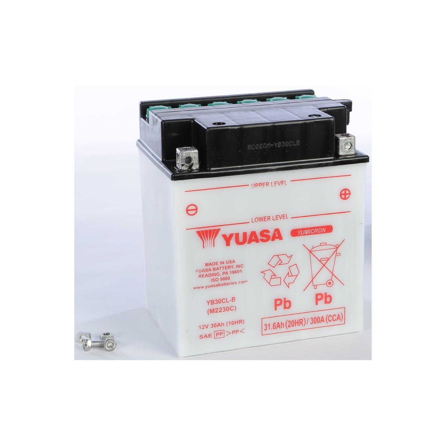 YUASA BATTERY YB30CL-B CONVENTIONAL - 49-1898 – DDRV.com