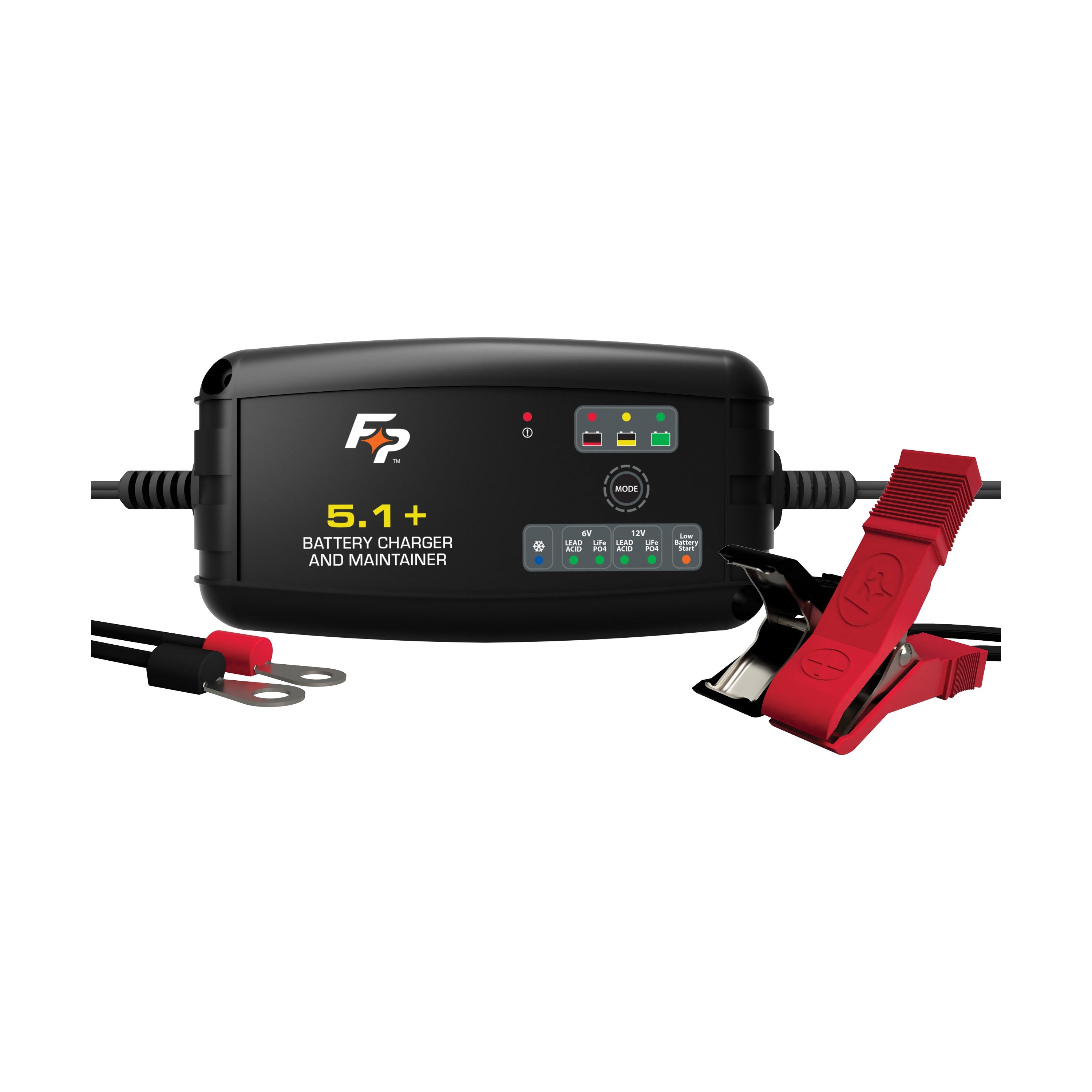 FIRE POWER BATTERY CHARGER 6V/12V 5.1A - 490-2902 – DDRV.com