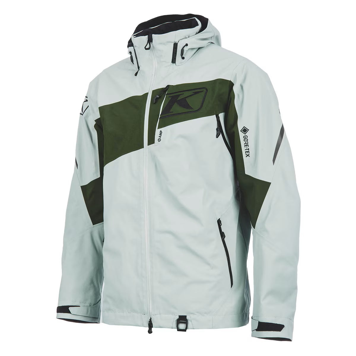 KLIM STORM JACKET SIZE XL, COLOR SLATE GRAY KOMBU GREEN - 5045-004-150 ...