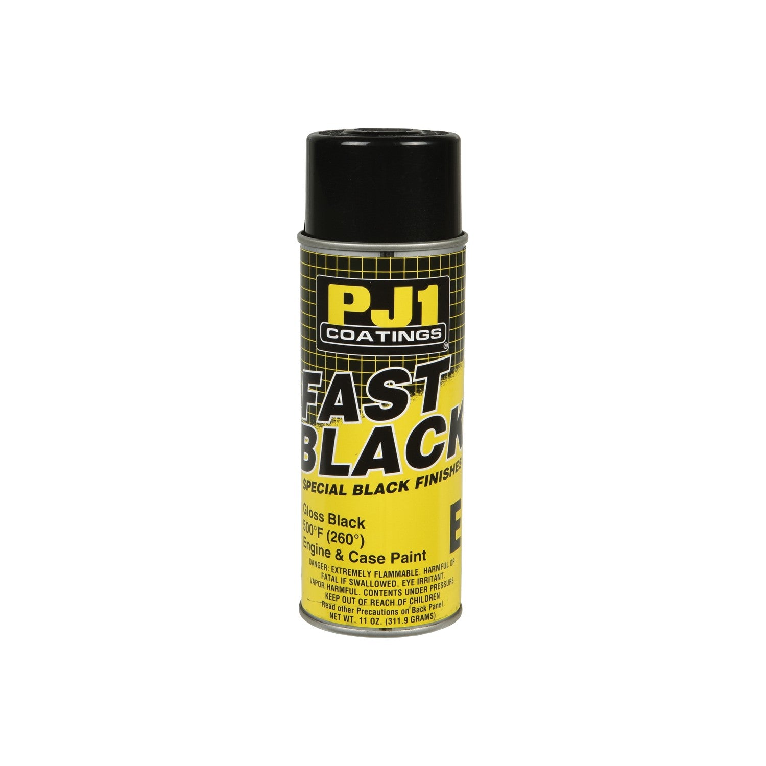 PJ1 FAST BLACK ENGINE PAINT GLOSS BLACK 11OZ - 57-0160 – DDRV.com