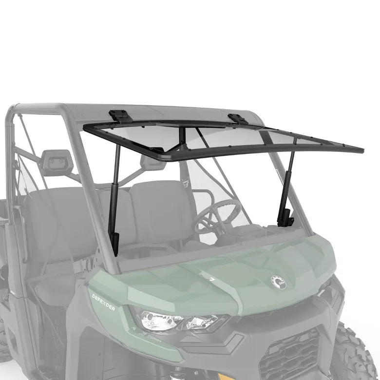 Can-Am Defender PowerFlip Windshield - 715003885 – DDRV.com