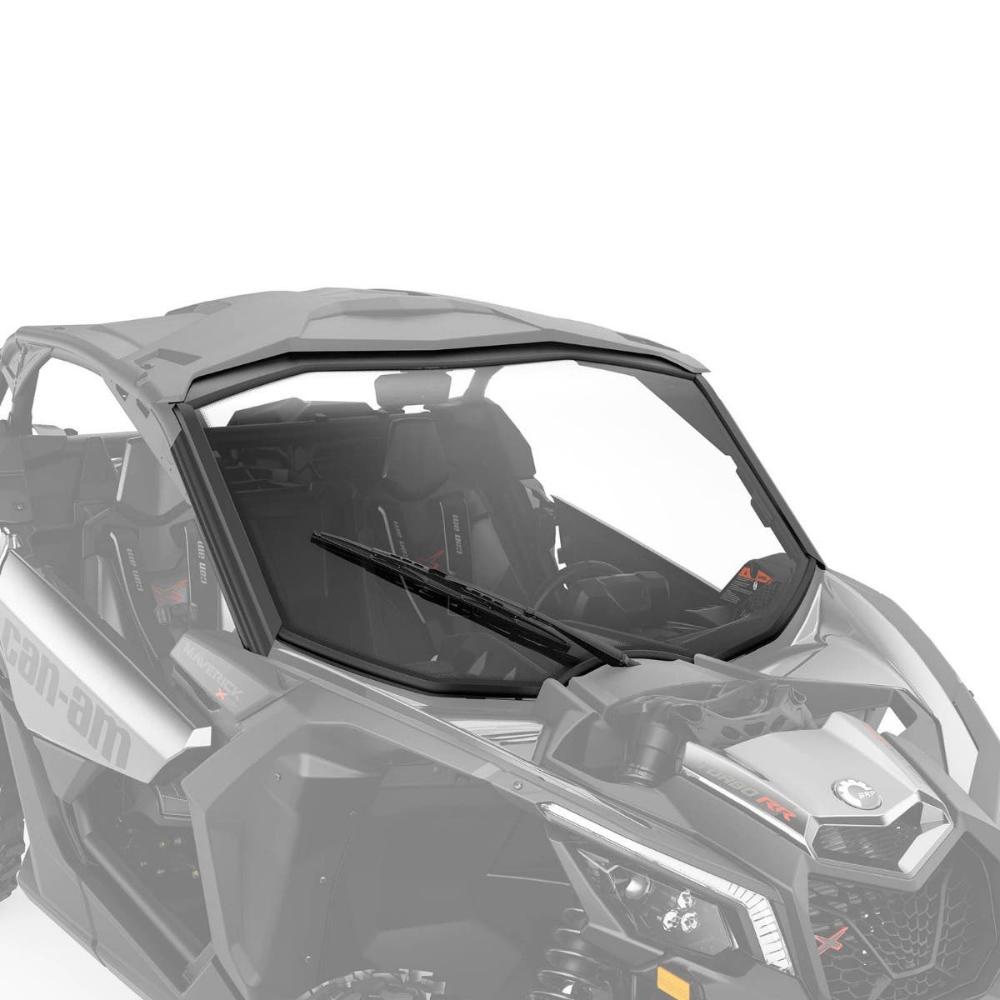 Glass Windshield with Wiper and Washer Kit Can-Am Maverick X3 - 715008 ...