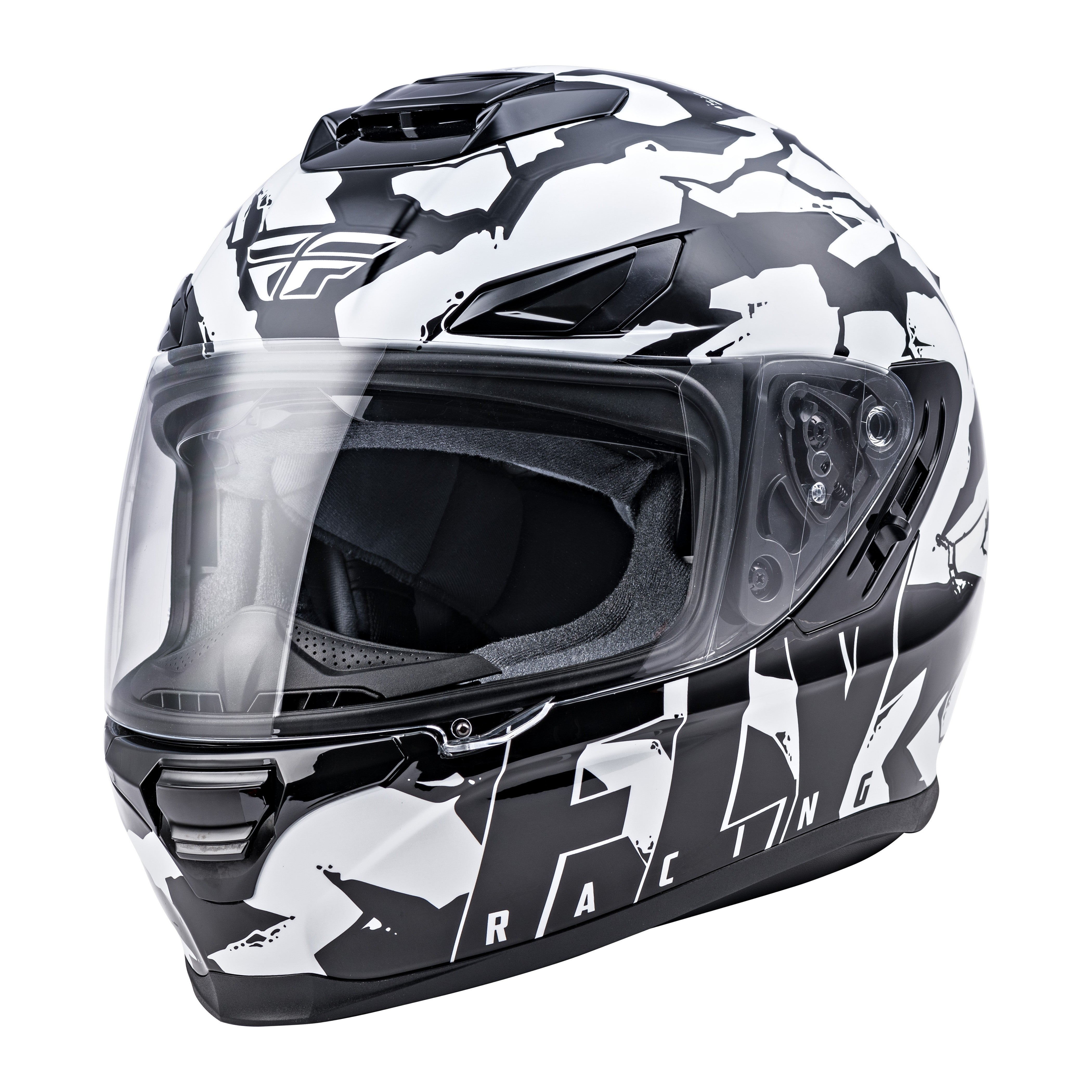 FLY RACING SENTINEL AMBUSH HELMET CAMO/BLACK/WHITE MD - 73-8329M – DDRV.com