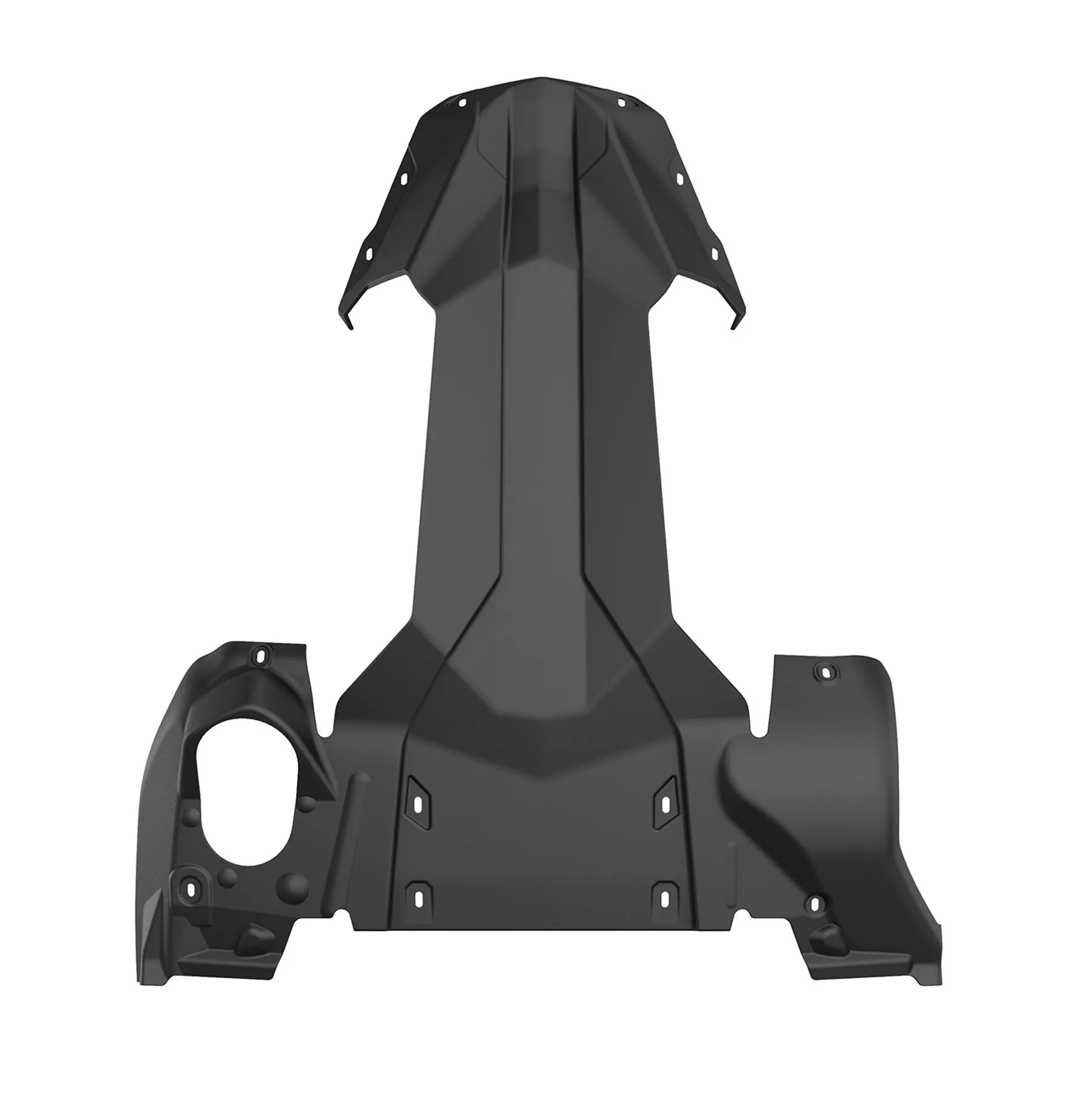 Ski-Doo Skid Plate B-160 Narrow Black - 860202417 – DDRV.com
