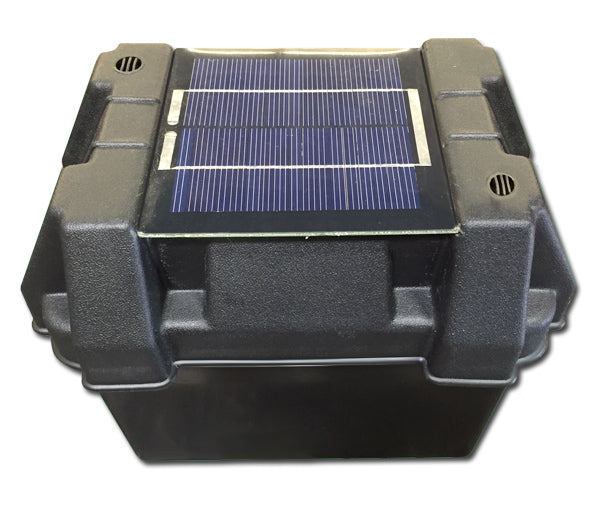 PLASTIC BATTERY BOX WITH SOLAR PANEL TOP - KIT-SMBB11 – DDRV.com