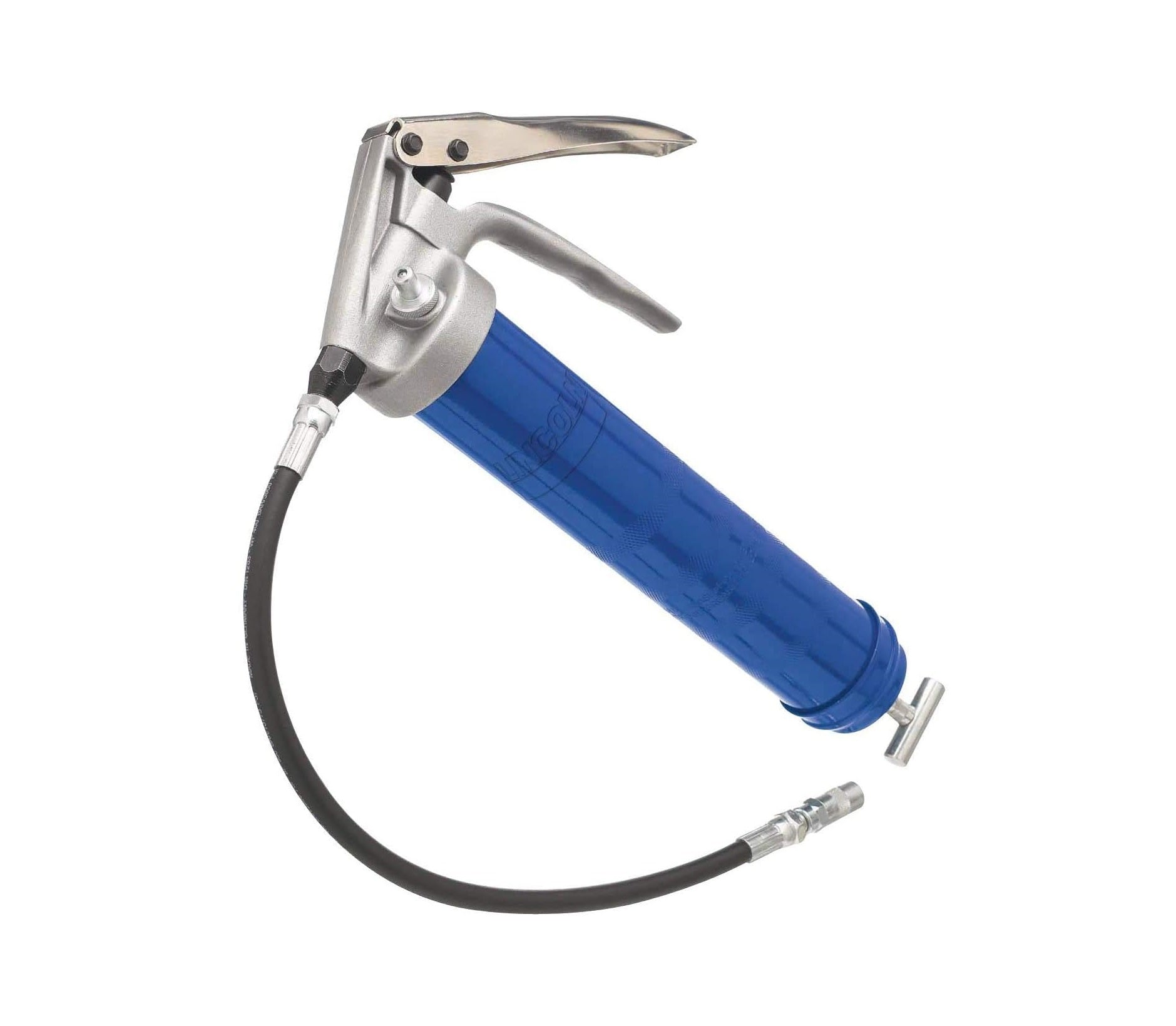 Lincoln Pistol Grip Zerk Grease Gun with 18-Inch Whip Flex Hose 6-Inch ...