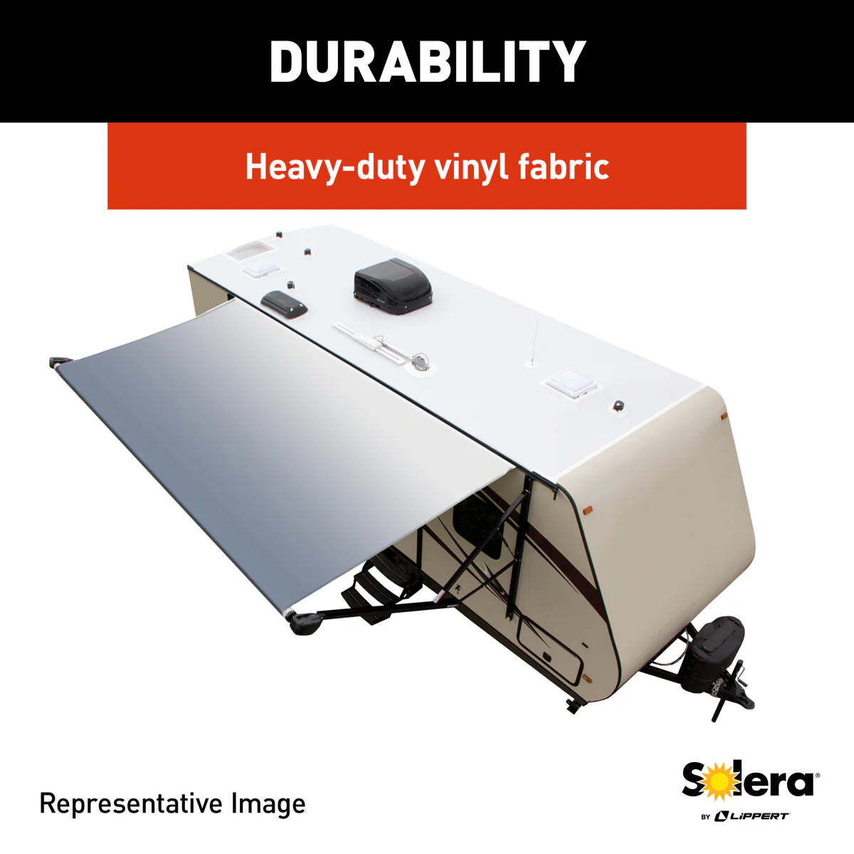 Solera 10-Foot Power & Hybrid Awning Roller Assembly - Blue Fade - V00 ...