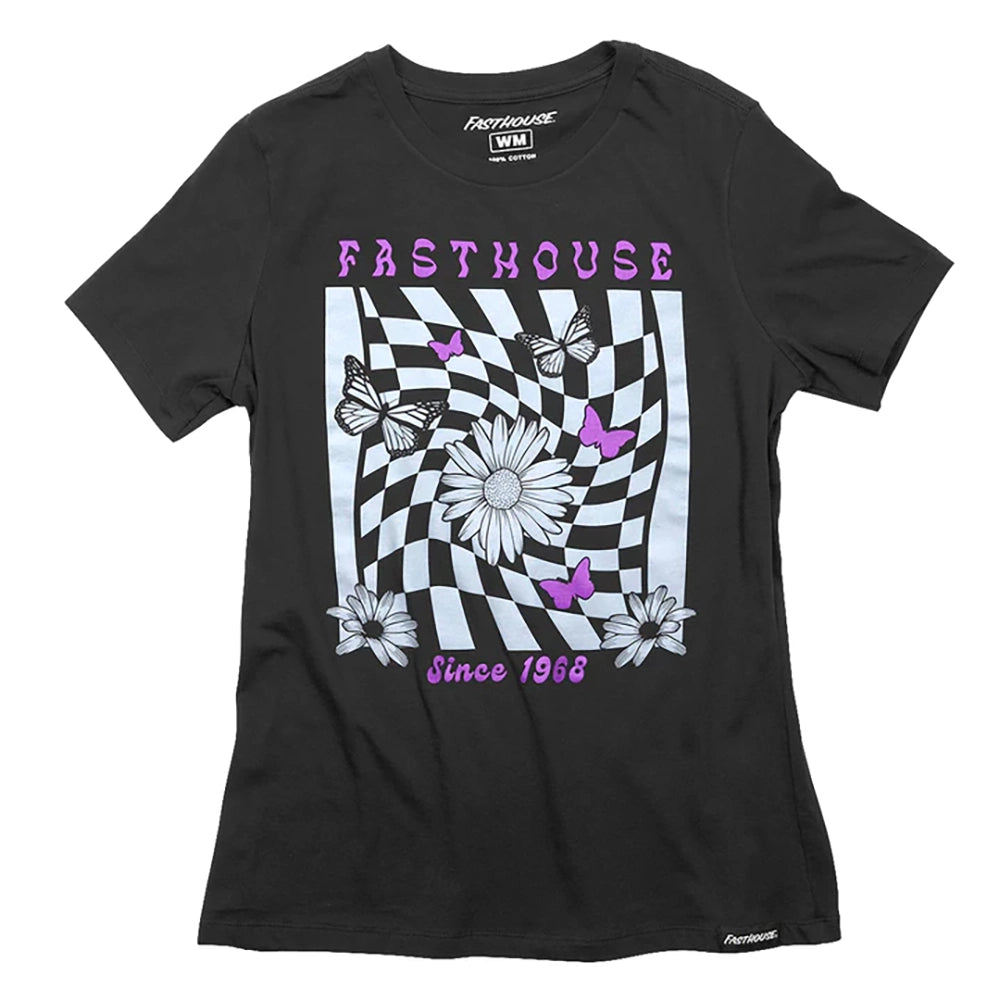 Fasthouse Women's Whirl Black T-Shirt – DDRV.com